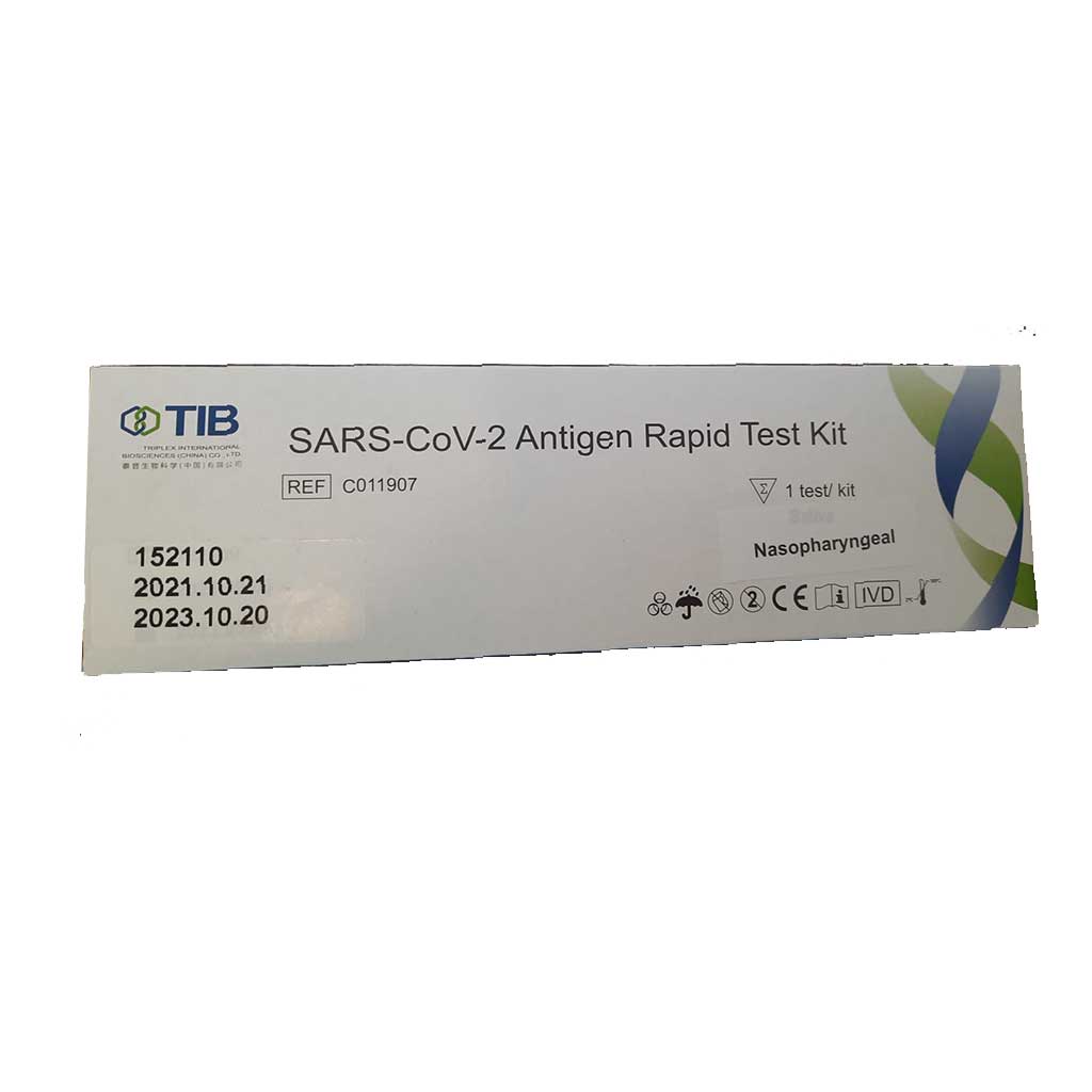 Triplex Test Rapid Antigen COVID-19 Nazal 1 Buc - Virus Protect